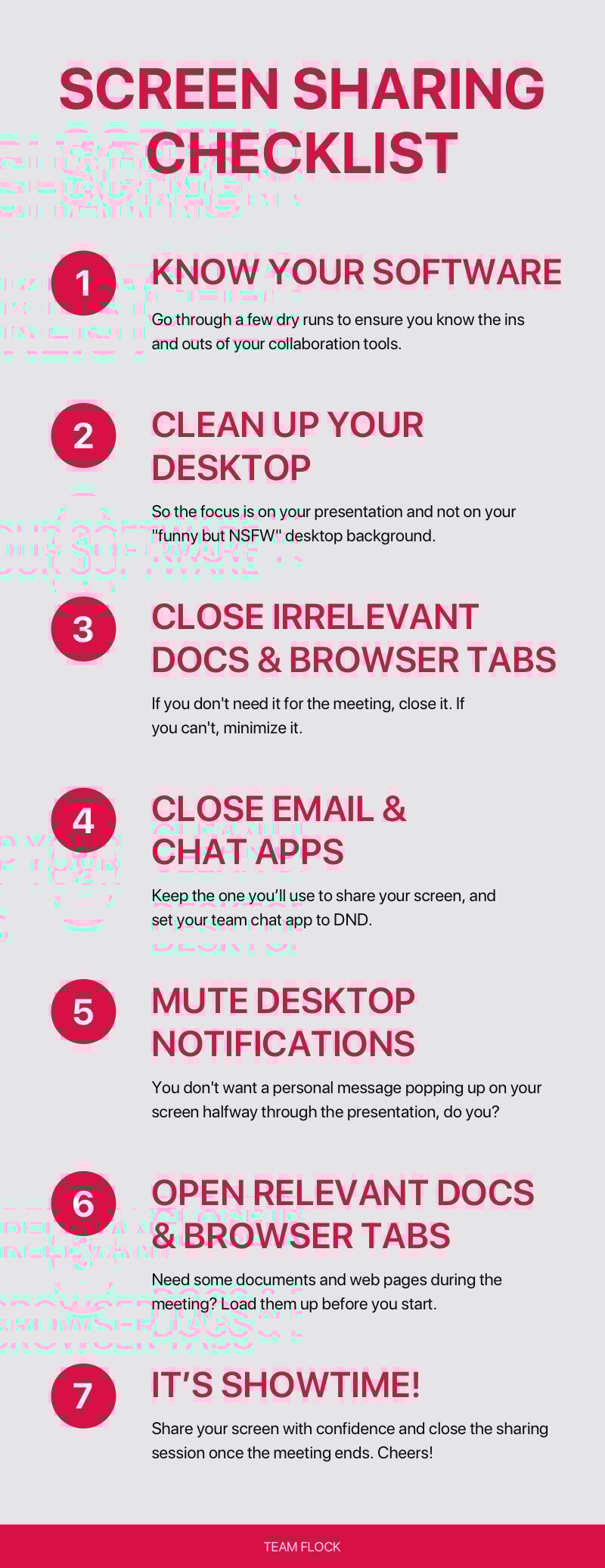 A Simple Checklist to Avoid Screen Sharing Blunders