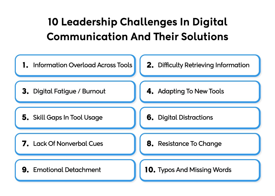 10 Leadership Challenges in Digital Communication (and How to Overcome ...